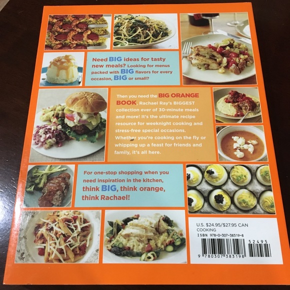 Kitchen | New Rachel Rays Big Orange Book Ultimate Collection Of 3 ...